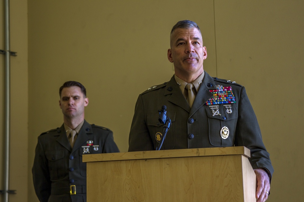 DVIDS - News - Combat Center Commanding General awards fallen Marine