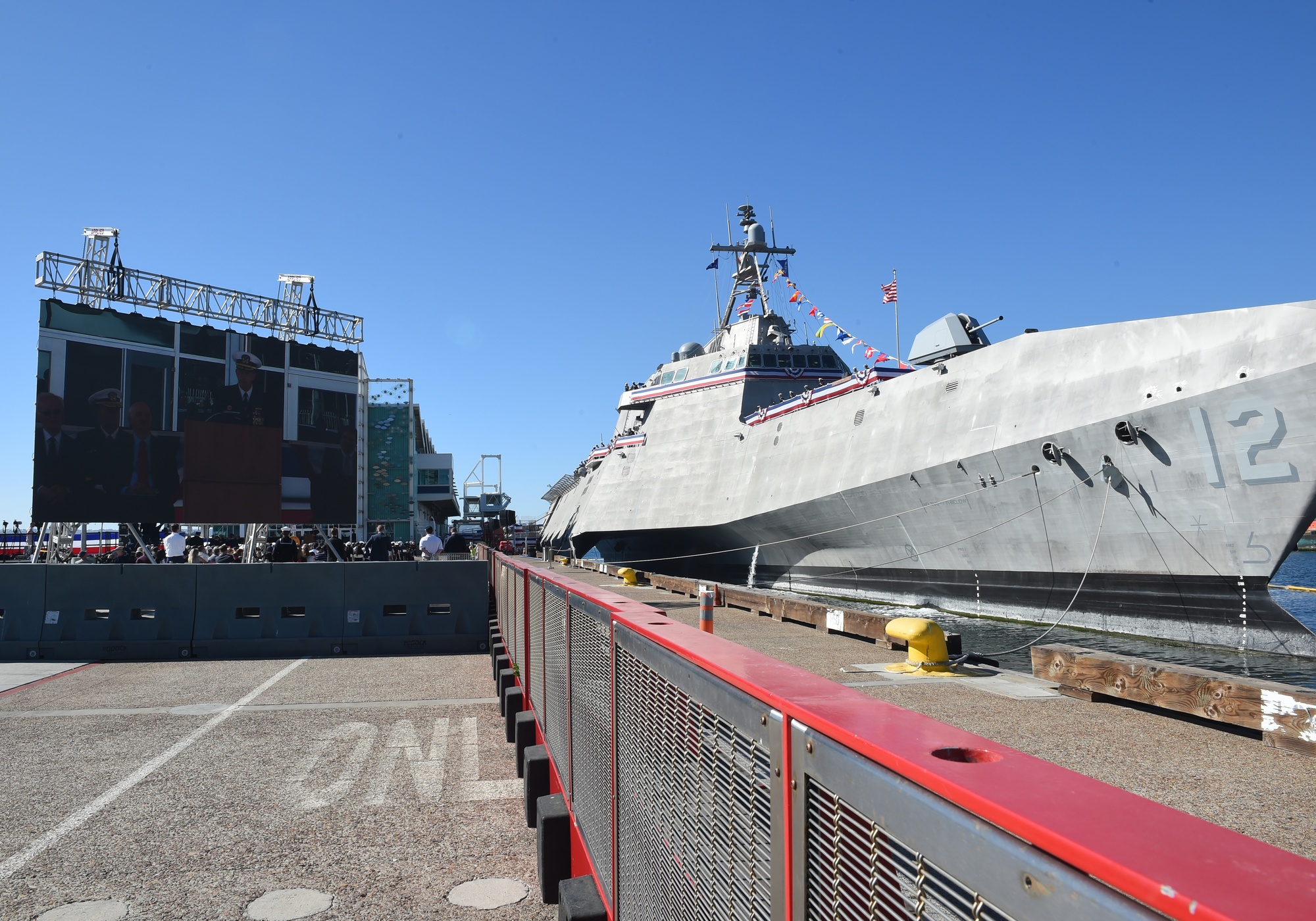 Uss Omaha Lcs 12 Commissioning Navy Live Littoral Combat Ship