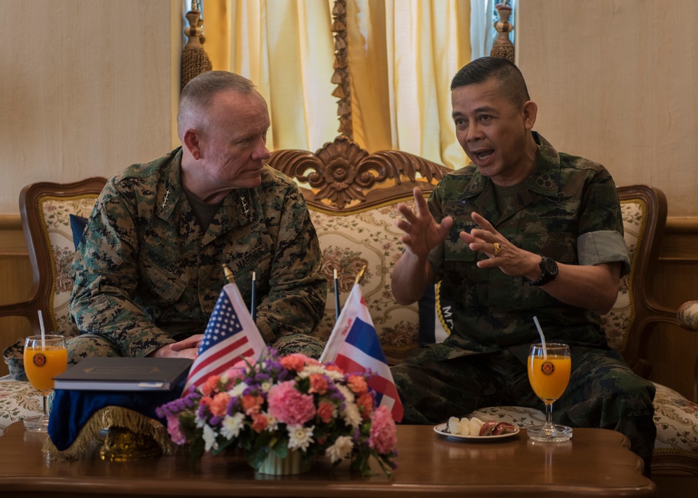 DVIDS - Images - Cobra Gold 2018; Lt. Gen. Nicholson visits Royal Thai ...