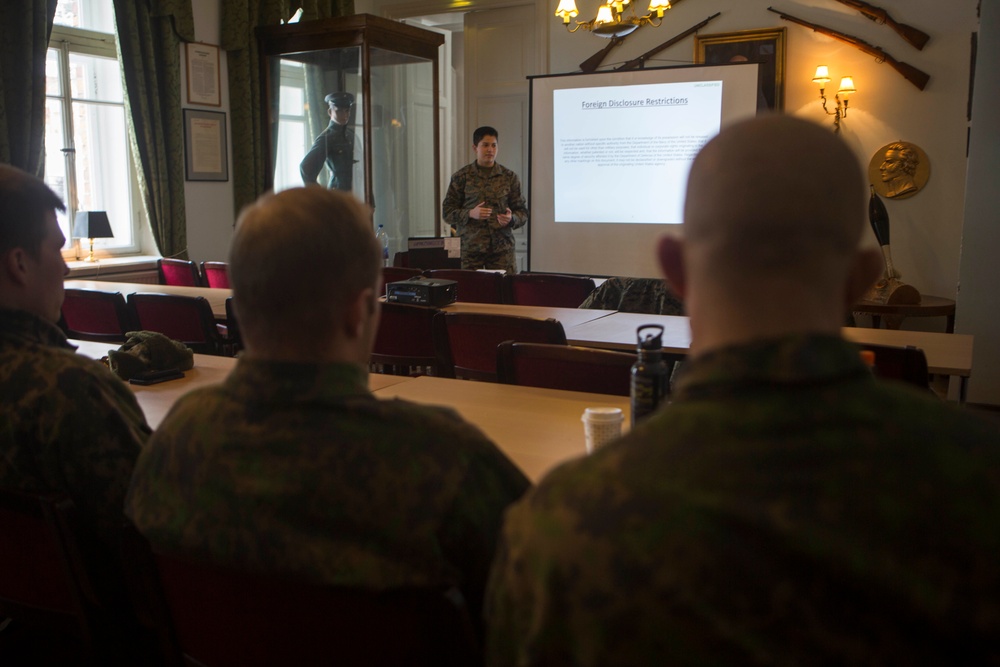 DVIDS - Images - Marines teach NCO development class in Finland [Image ...