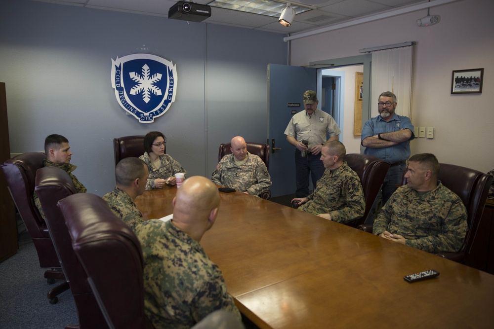 DVIDS - Images - Commanding Officer of CLR-25 visits Arctic Edge [Image ...