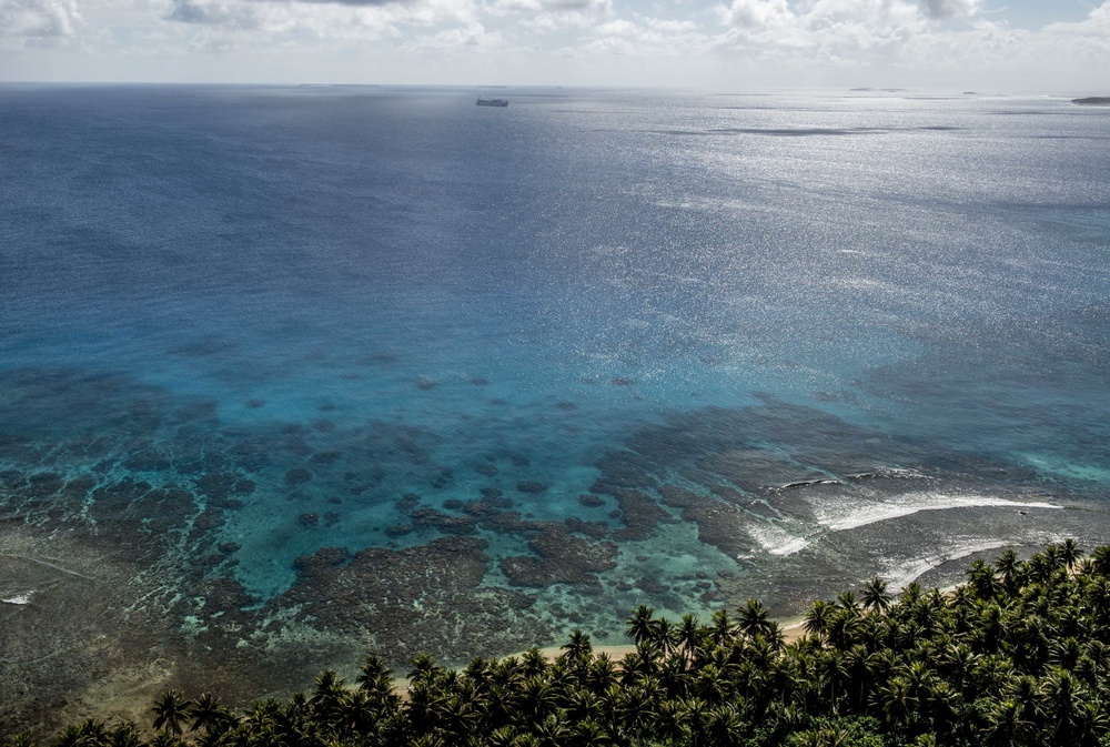 DVIDS - Images - USNS Mercy Transits water near the Ulithi Atoll [Image ...