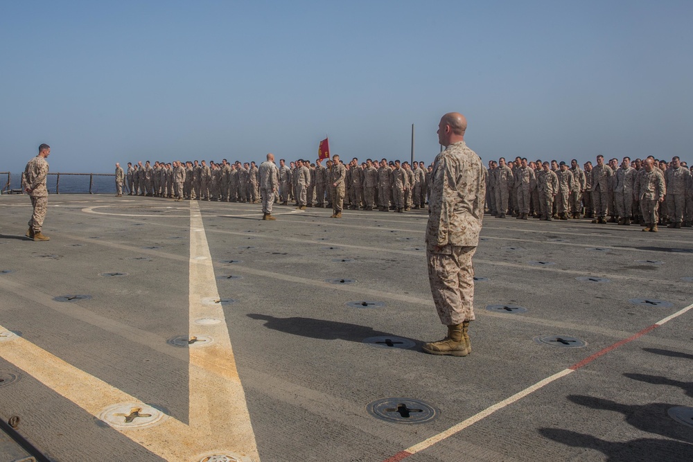 DVIDS - Images - 26th Marine Expeditionary Unit transitions to 5th ...