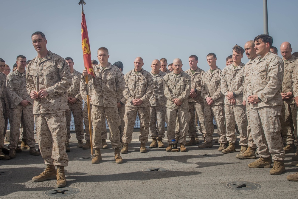 DVIDS - Images - 26th Marine Expeditionary Unit transitions to 5th ...