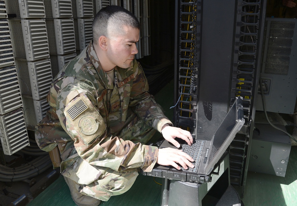 DVIDS - Images - 455 ECS Airman keeps BAF connected [Image 2 of 4]