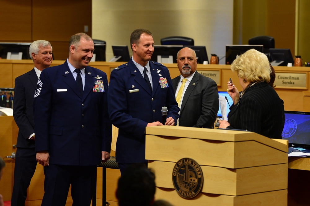 DVIDS - Images - Creech Airmen receive Las Vegas Citizen of the Month ...