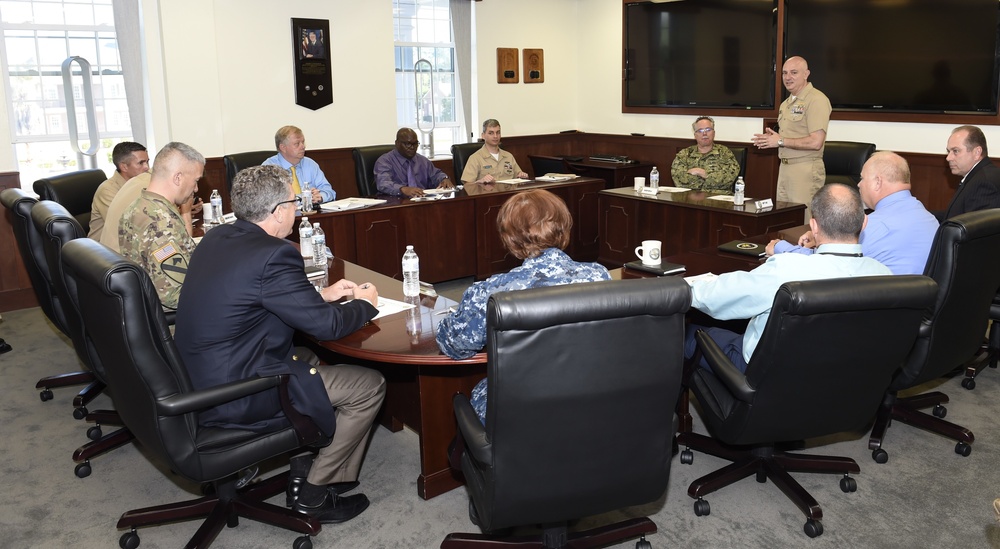 DVIDS - News - Flag Officers Visit CIWT, Observe and Discuss IW Training