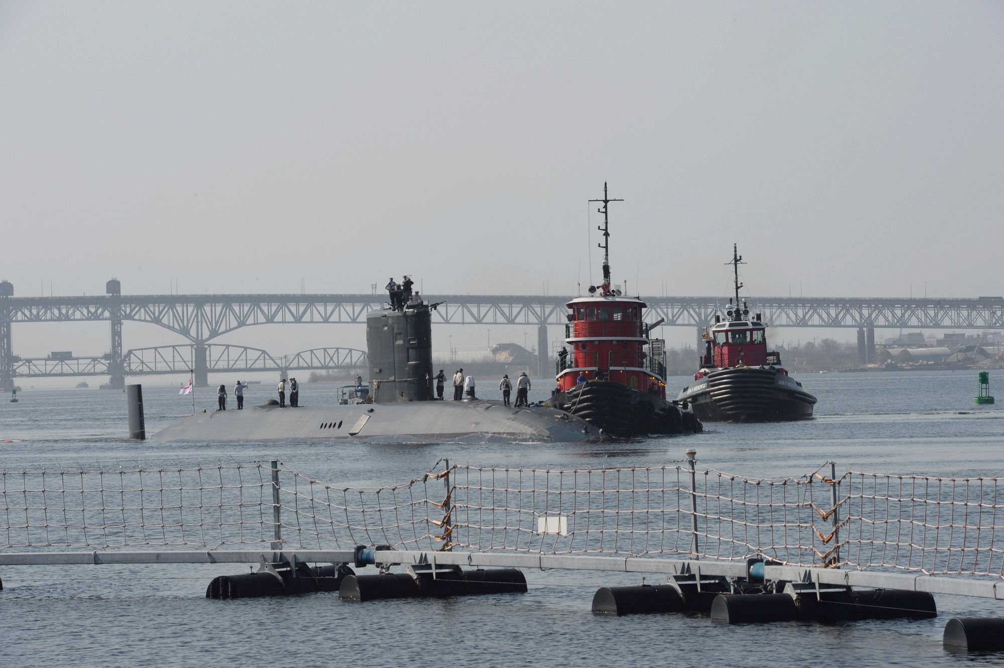 New London Naval Submarine Base Map