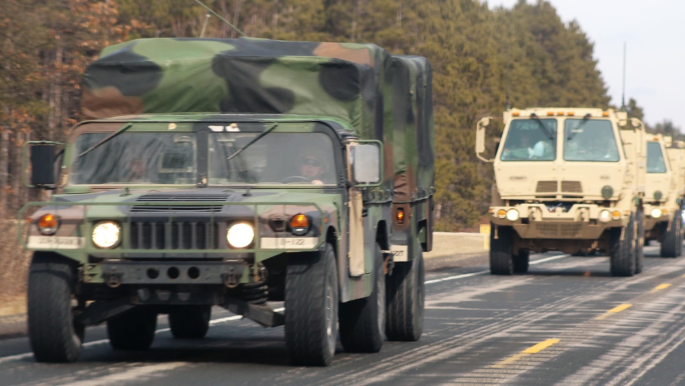 DVIDS - News - Photo Essay: Convoy of vehicles head for training at ...