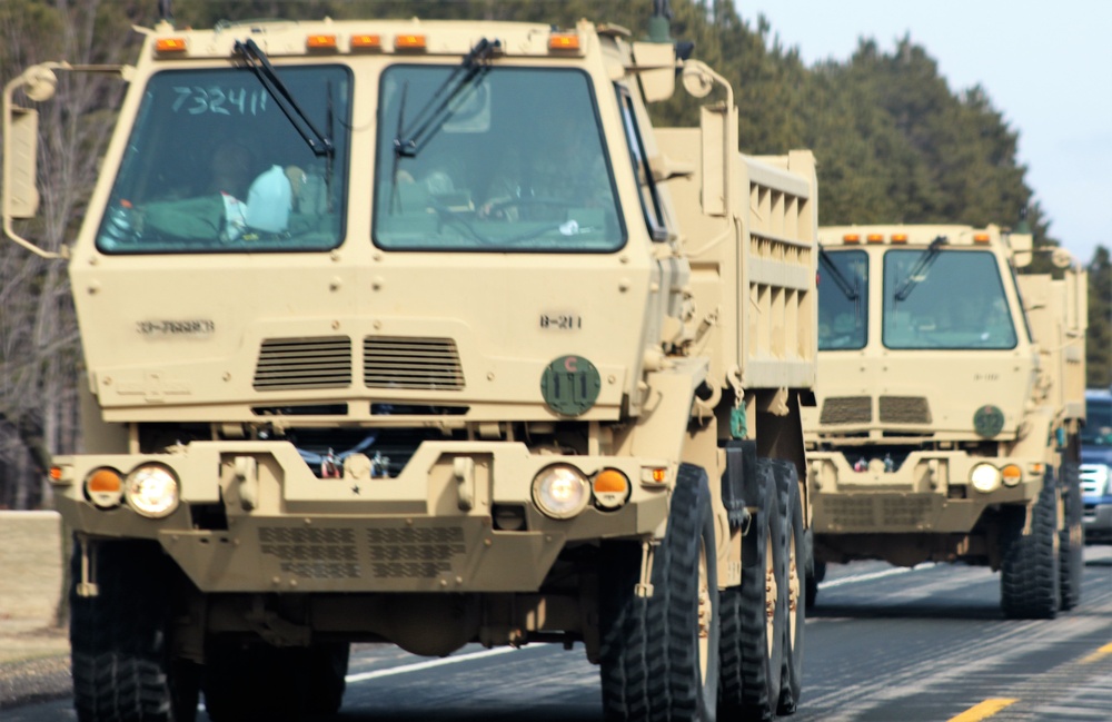 DVIDS - News - Photo Essay: Convoy of vehicles head for training at ...