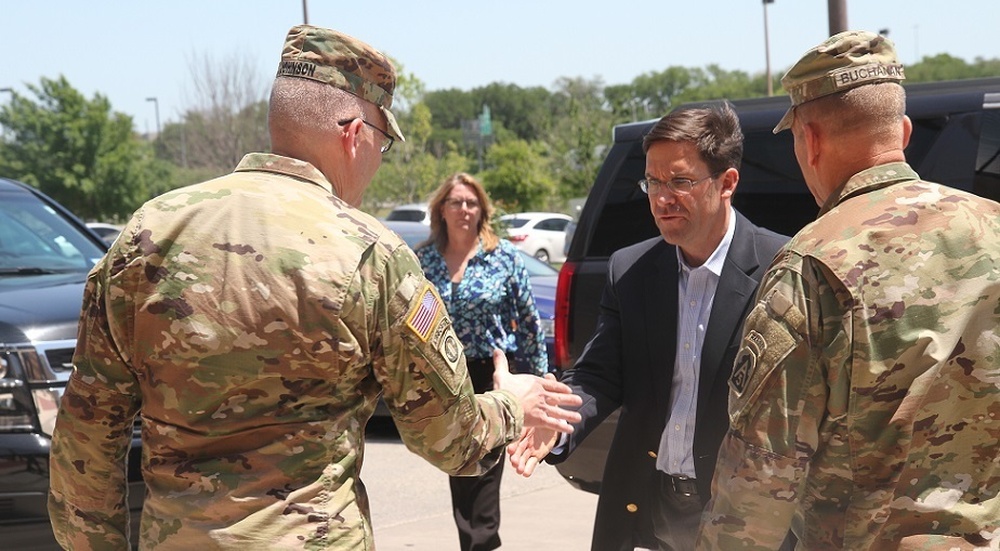 DVIDS - News - Army Secretary Mark T. Esper visits Fort Sam Houston