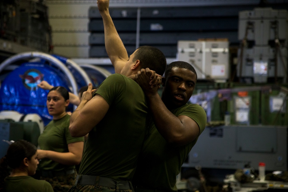 DVIDS - Images - 31st MEU Marines sustain MCMAP techniques aboard the ...