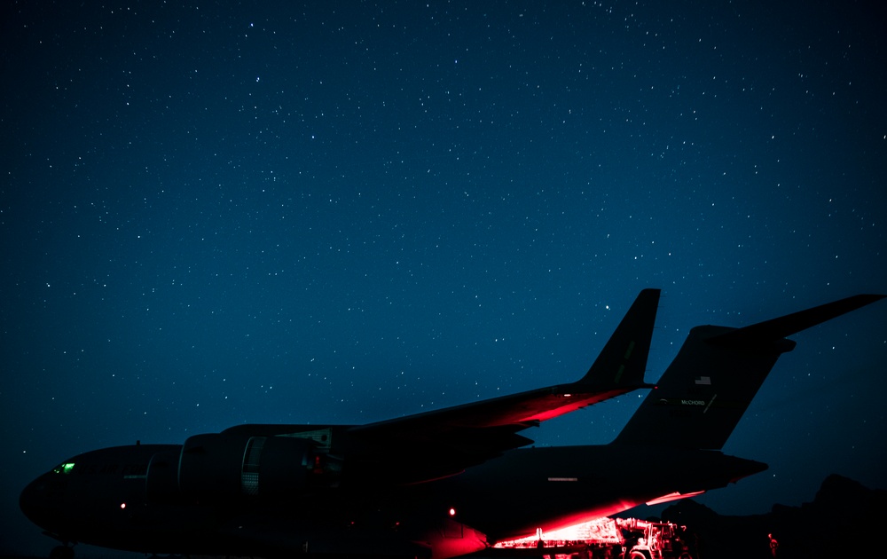 DVIDS - Images - 816th EAS Moves Cargo through undisclosed locations in ...