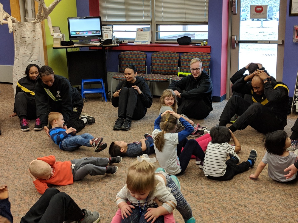 DVIDS - News - Fort Drum BOSS members support Month of the Military Child