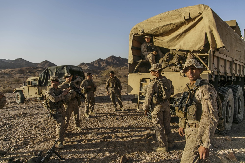 DVIDS - Images - BLT 2/6 Marines conduct movement to training, continue ...