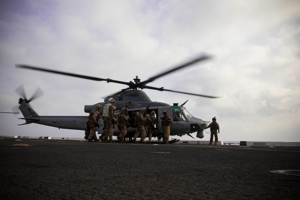 DVIDS - Images - Quick Reaction Force mission rehearsal aboard USS New ...