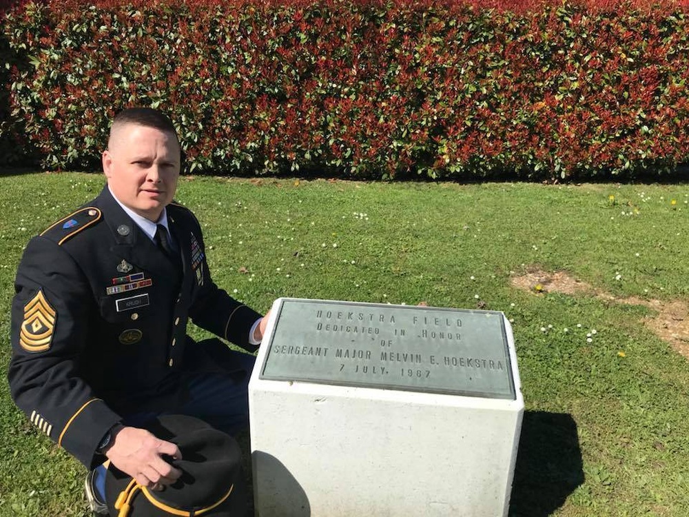 DVIDS - News - History and stars align for a 1st Sgt.’s final reenlistment