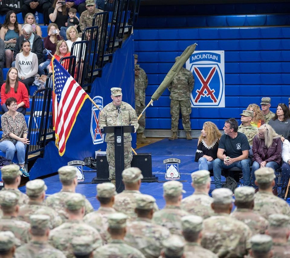 DVIDS - Images - Soldiers from 1-87 Infantry return to Fort Drum after ...
