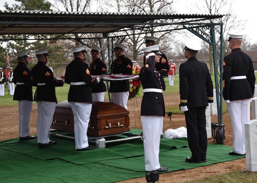 DVIDS - Images - Marine Corps Pvt. Harry K. Tye Funeral [Image 12 of 13]