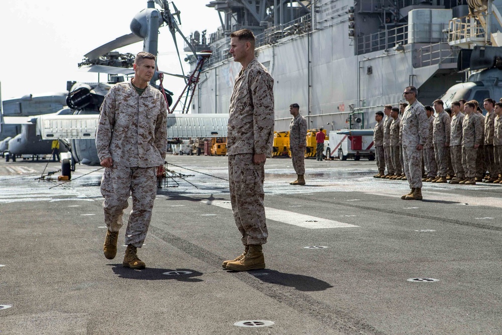 DVIDS - Images - BLT 2/6 Holds Change of Command Formation [Image 2 of 4]