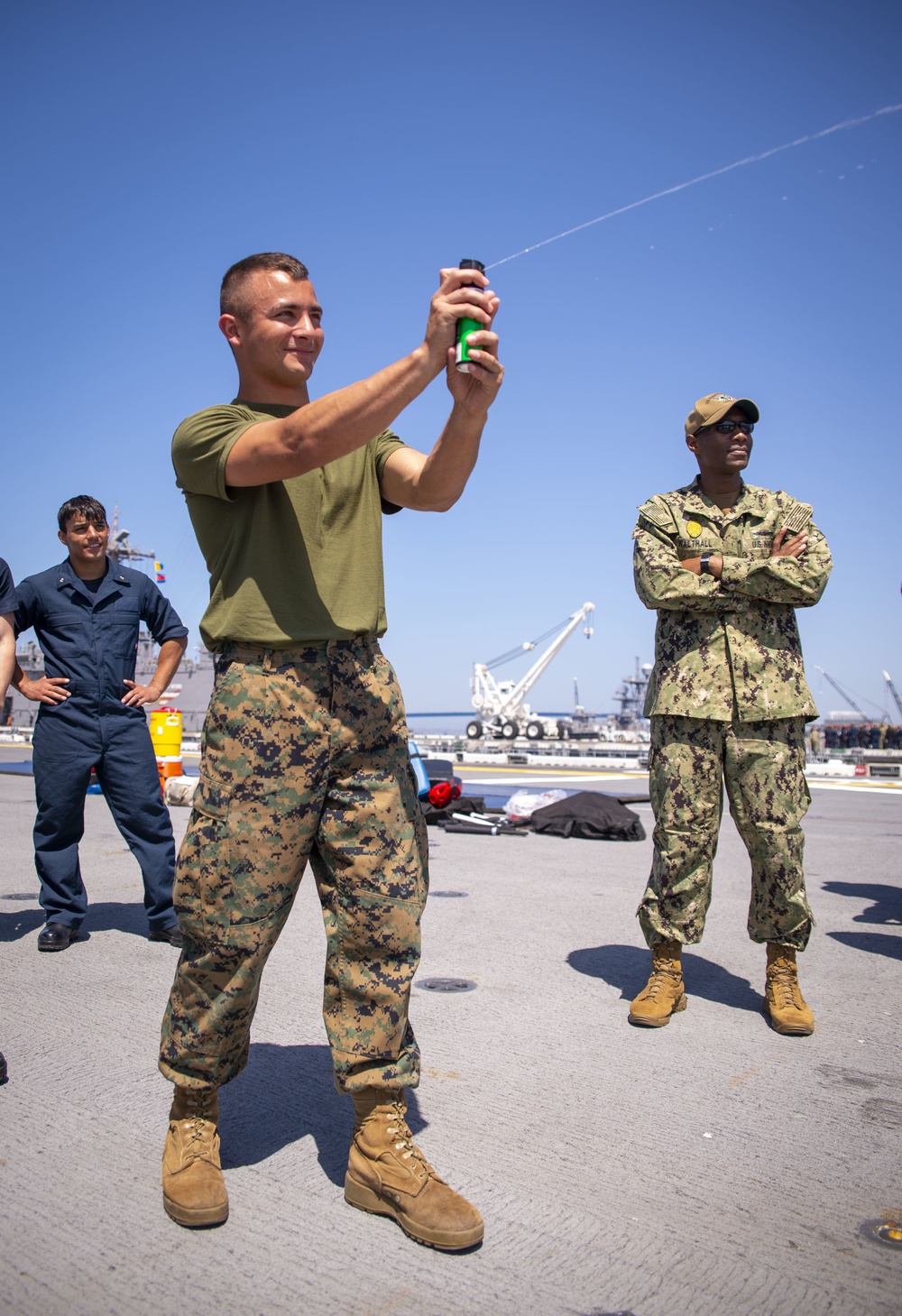 DVIDS - Images - Midshipmen Participate in ATFP Training aboard USS ...