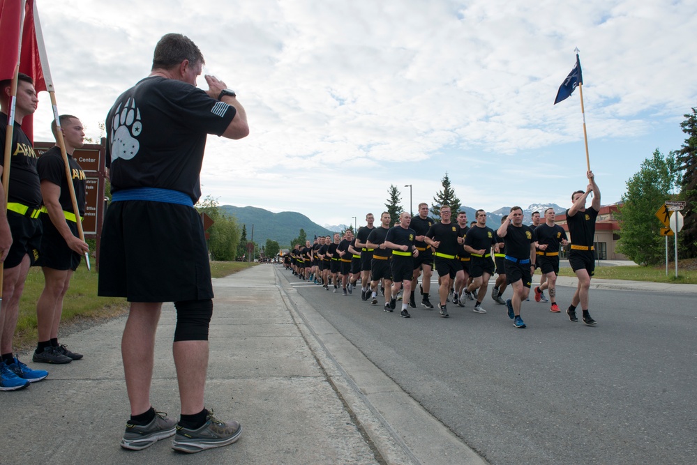 DVIDS - Images - U.S. Army Alaska Soldiers celebrate the Army's 243rd ...