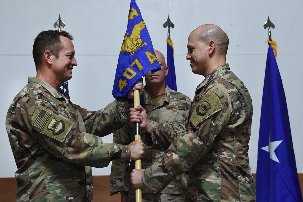 DVIDS - Images - 407th AEG welcomes new commander [Image 4 of 4]