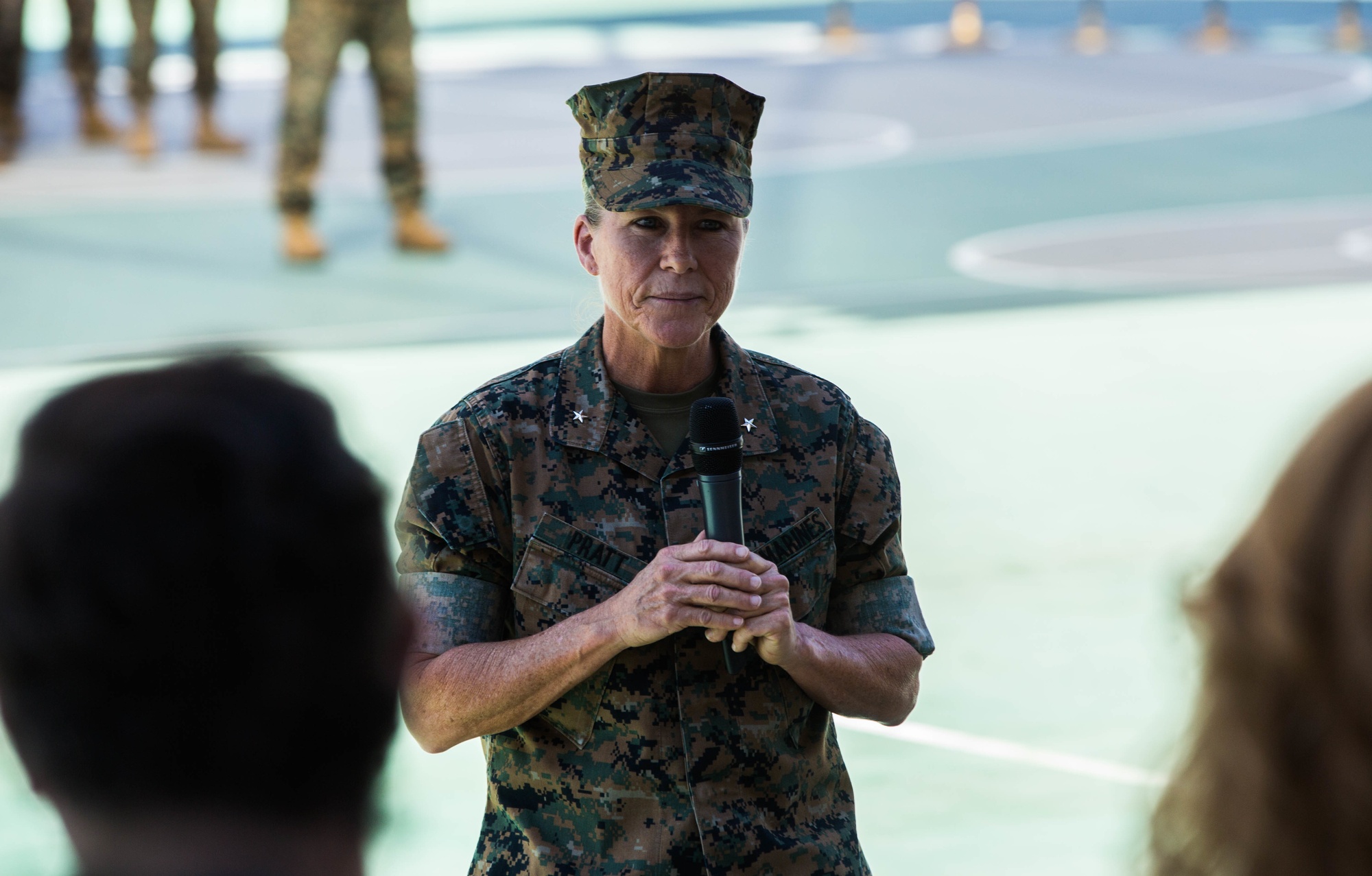 Kevin Collins Usmc CG Honors Sgt. Lifshin U.S. Marine Corps Brig. Gen.