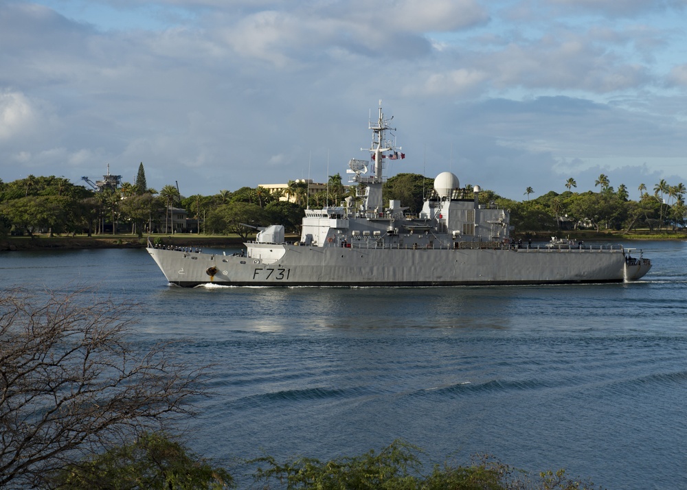 DVIDS - Images - FS Prairial (F731) enters Pearl Harbor in preparation for RIMPAC 2018 [Image 1 ...