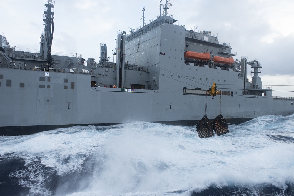 DVIDS - Images - USS Preble replenishment-at-sea [Image 7 of 9]