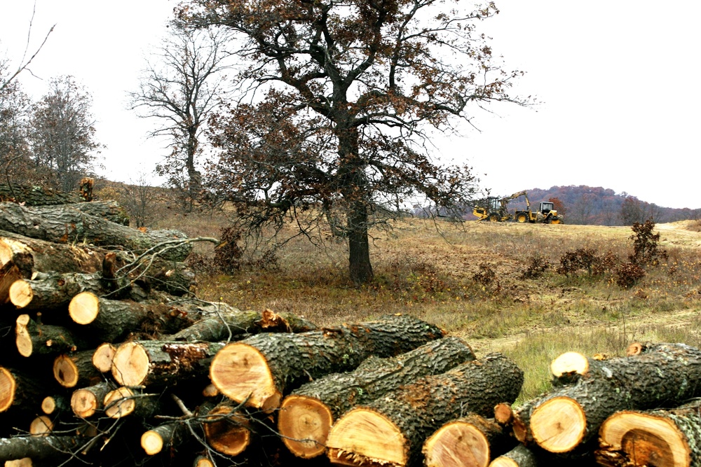 DVIDS - Images - 2015 tree clearing at Fort McCoy's Badger Drop Zone ...