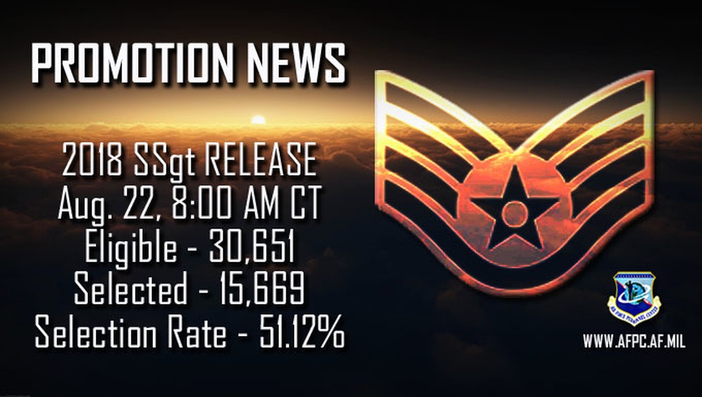 Air Force Staff Sergeant Promotions