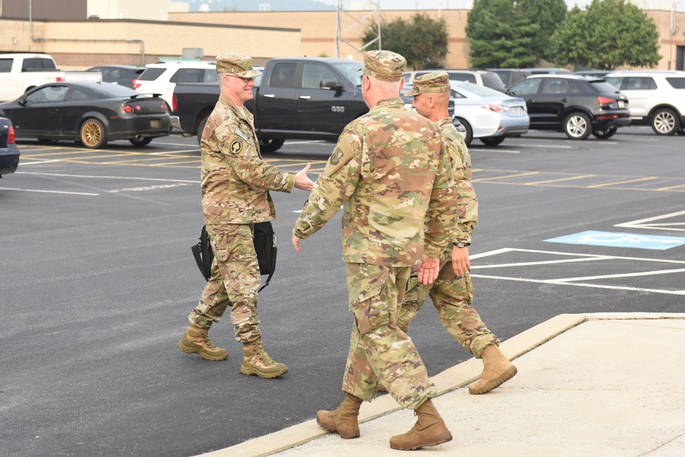 DVIDS - Images - AFSOC command chief master sergeant tours 193rd SOW ...