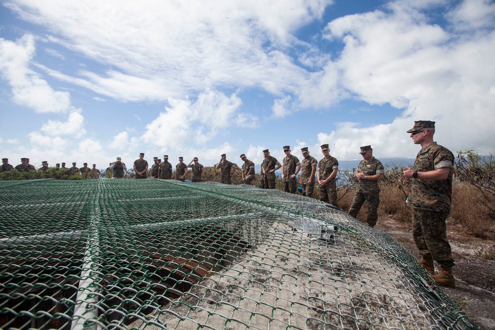 DVIDS - Images - MARFORPAC historical brief and tour abaord MCBH [Image ...