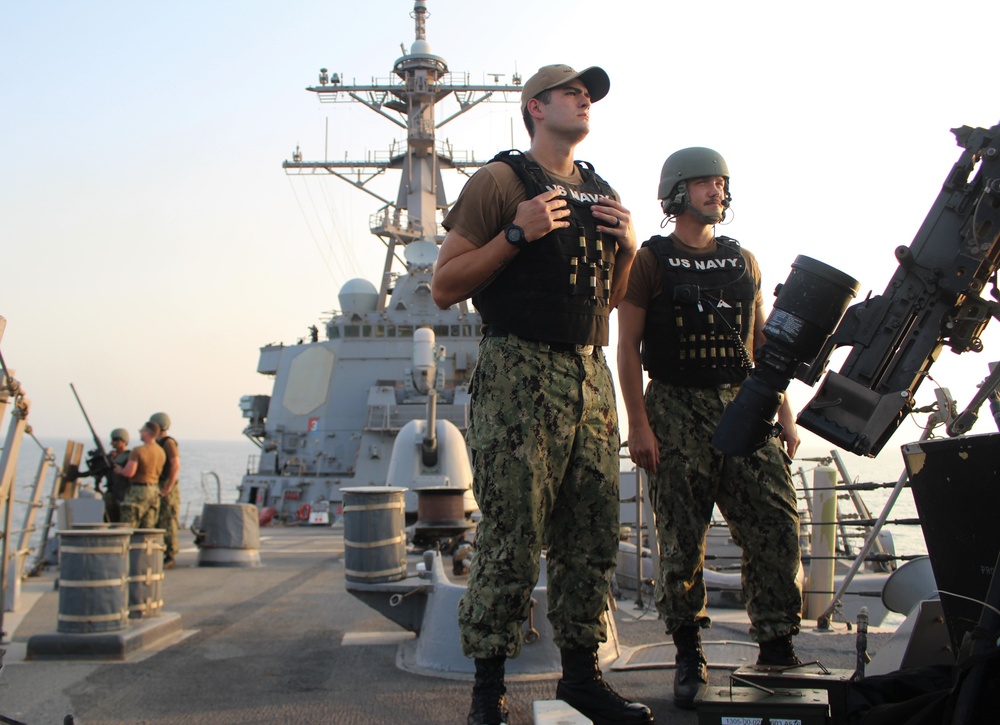 DVIDS - Images - USS The Sullivans (DDG 68) Strait of Hormuz Transit ...