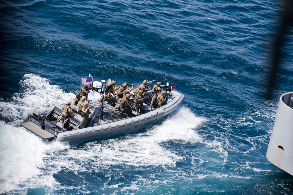 DVIDS - Images - 22nd MEU MRF VBSS raid [Image 1 of 9]