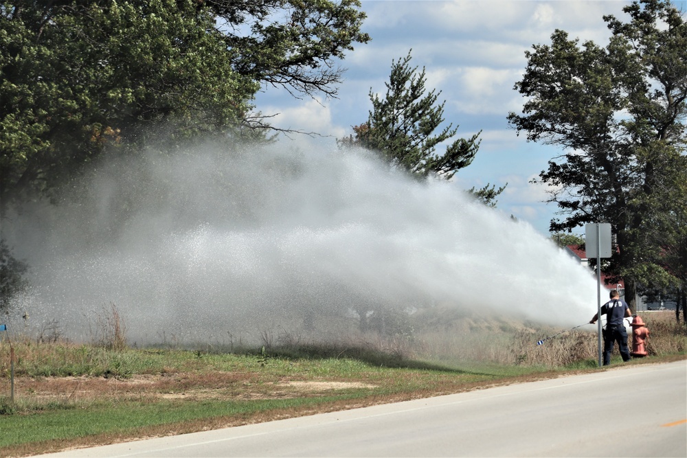 DVIDS - News - Photo Essay: Fort McCoy firefighters flush hydrants ...