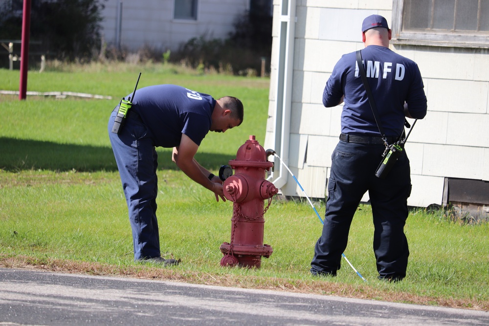 DVIDS - Images - Fort McCoy firefighters flush hydrants around ...