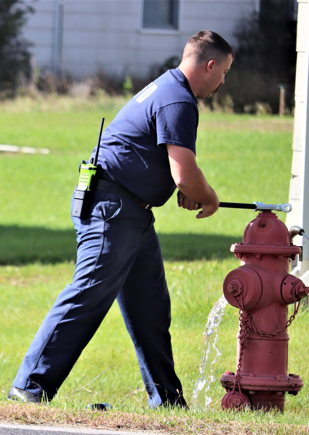 DVIDS - News - Photo Essay: Fort McCoy firefighters flush hydrants ...