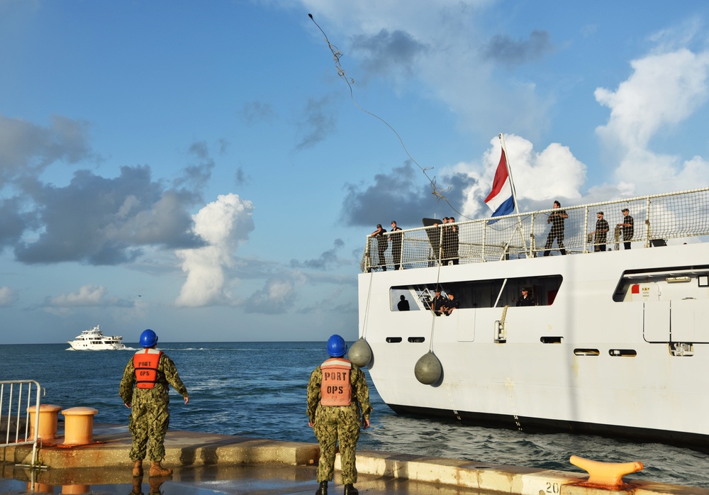 DVIDS - Images - HNLMS Friesland arrives at NAS Key West [Image 3 of 3]