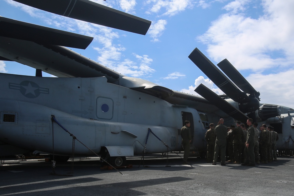 DVIDS - Images - Company F Marines learn aircraft essentials aboard USS ...