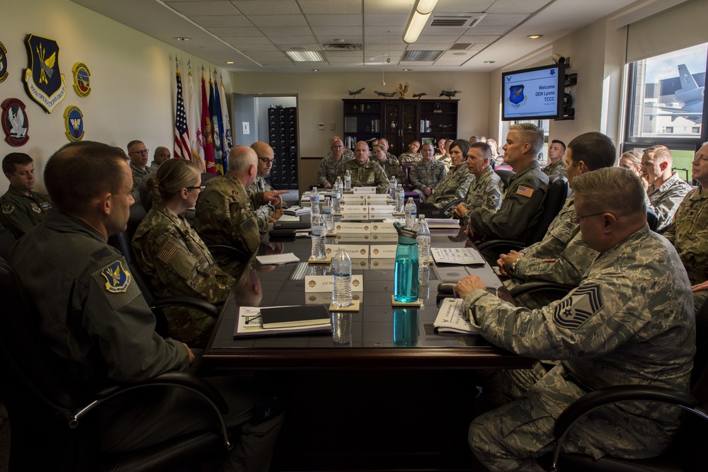 DVIDS - Images - Joint Base MDL welcomes Gen. Lyons [Image 1 of 2]