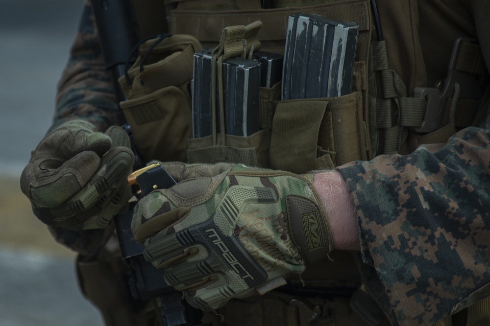 DVIDS - Images - ARP Marines refine small-arms capabilities aboard Wasp ...