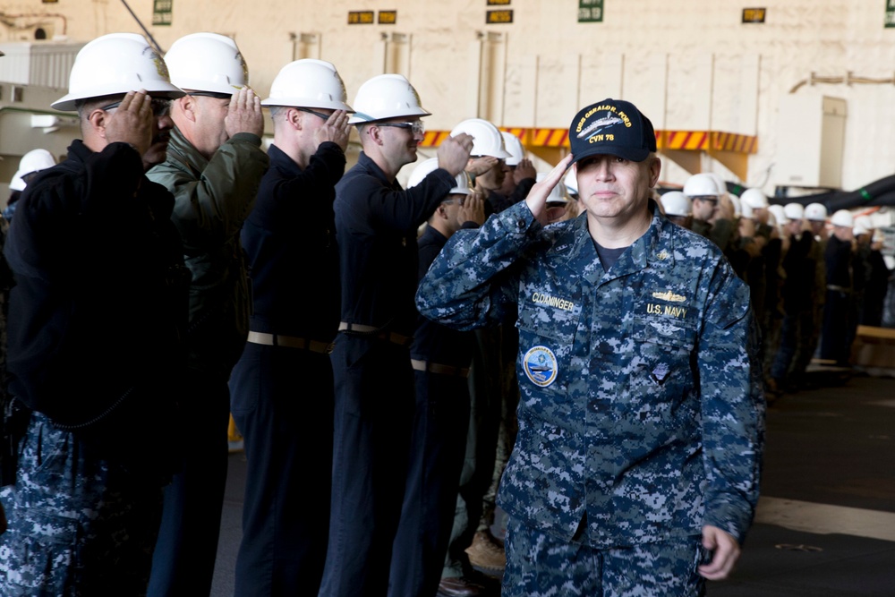 DVIDS - Images - CWO4 Cloaninger Departure [Image 1 of 2]