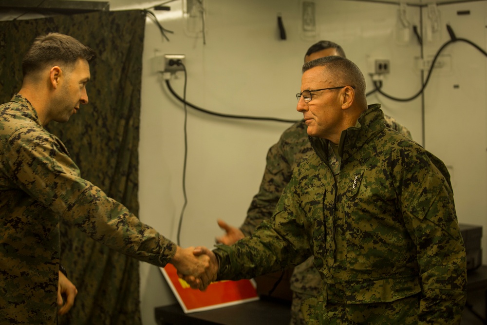 DVIDS - Images - II MEF CG Tours 2nd MAW Area of Operations [Image 2 of 7]