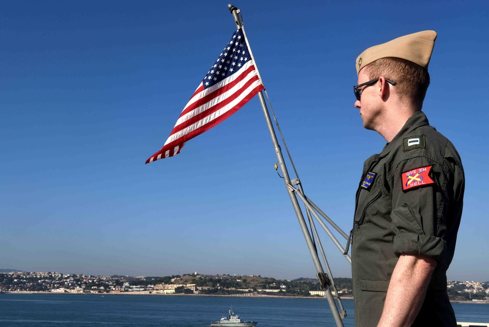 DVIDS - News - Truman Departs Lisbon, Portugal