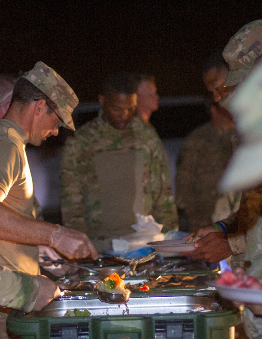 DVIDS - Images - Exercise Eastern Action 2019 – Field Chow for 2-198 AR ...