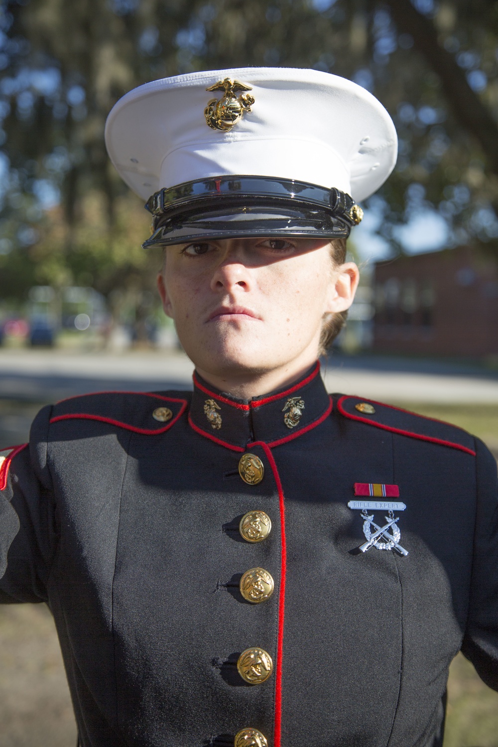 Female Marine Officer Dress Blues