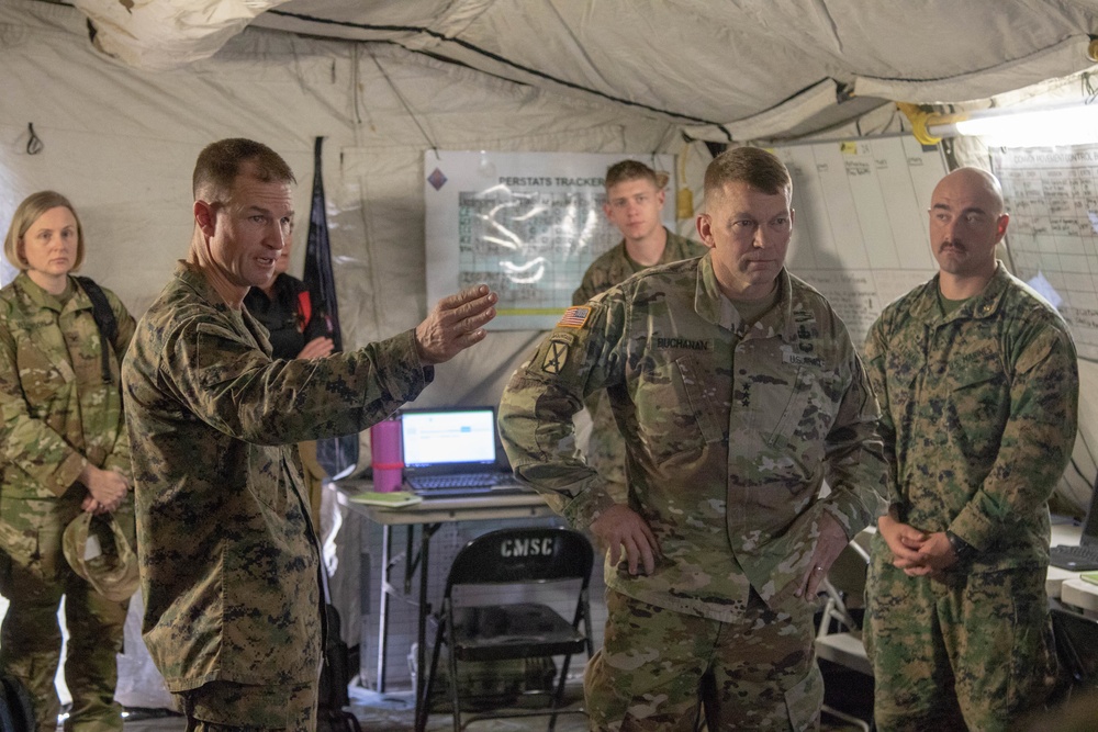 DVIDS - Images - Lt. Gen. Buchanan visits U.S. Marines supporting ...