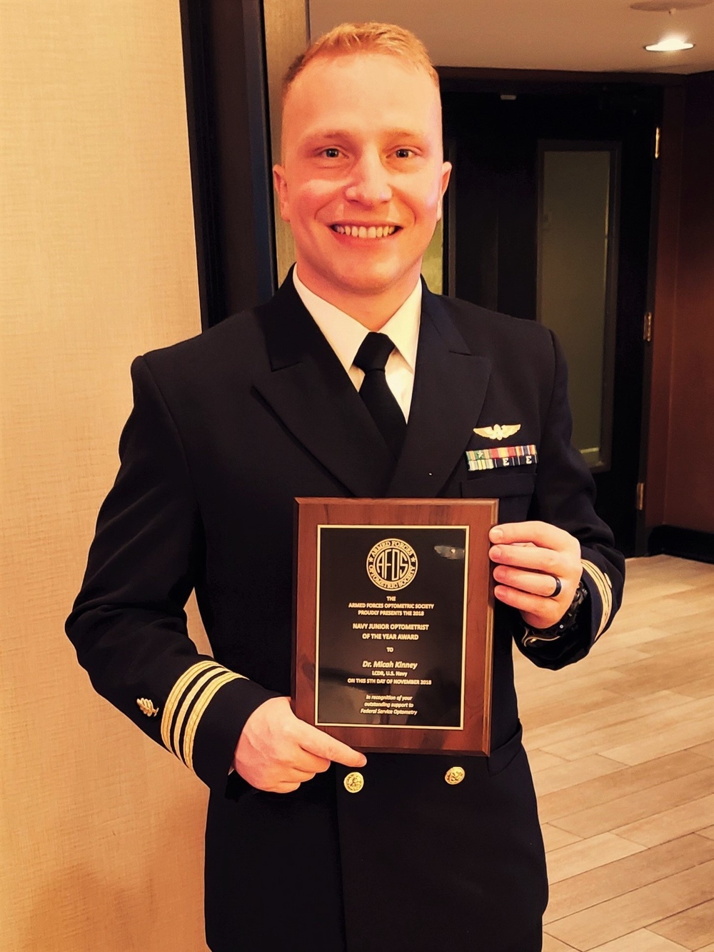 DVIDS - News - 2018 Navy Junior Optometrist, NAMRU-Dayton Scientist